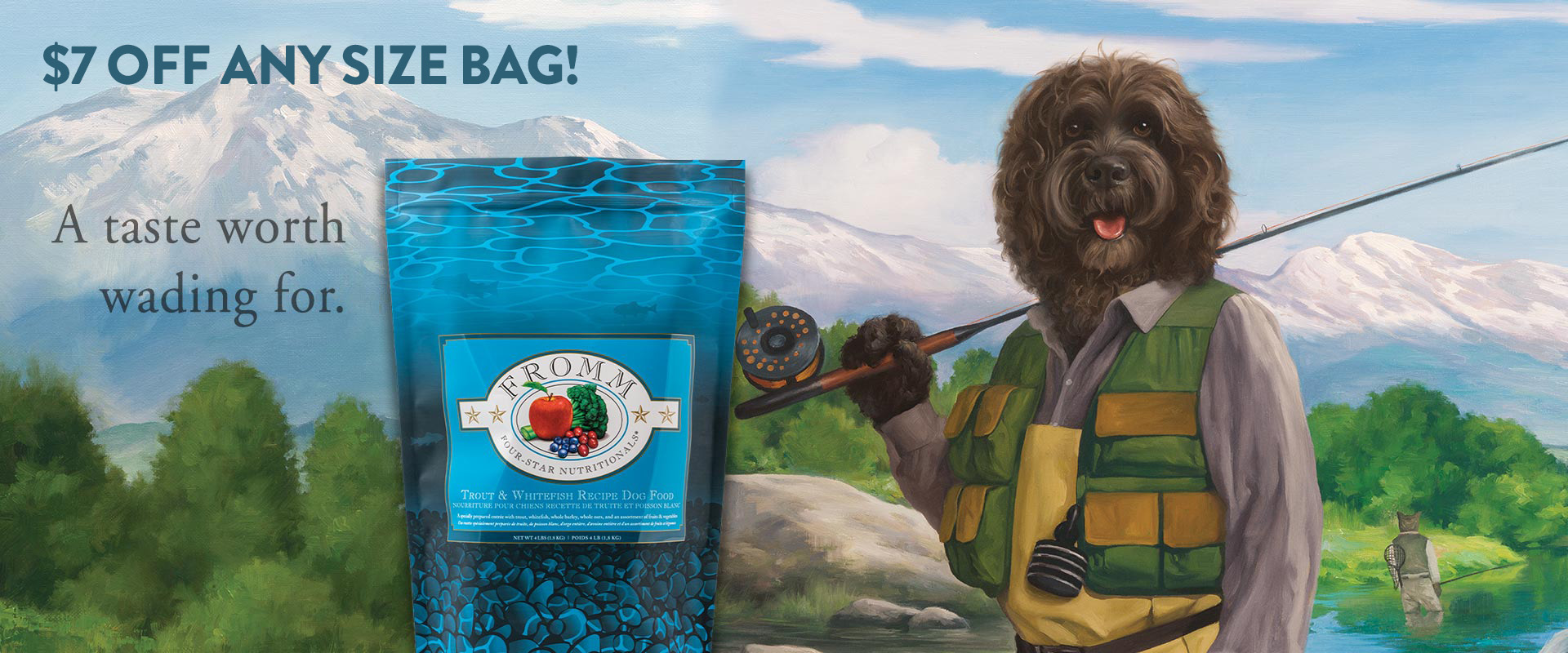 Global Pet Foods » NEW Fromm Trout & Whitefish